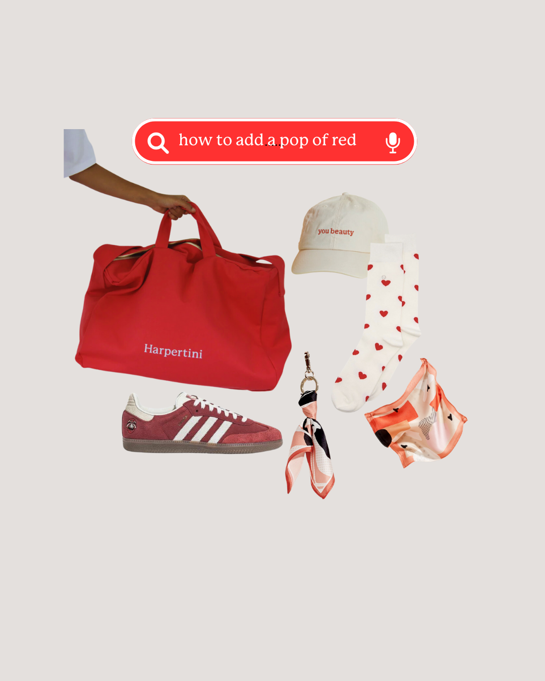 How to add a POP of RED to your everyday wardrobe – Harpertini